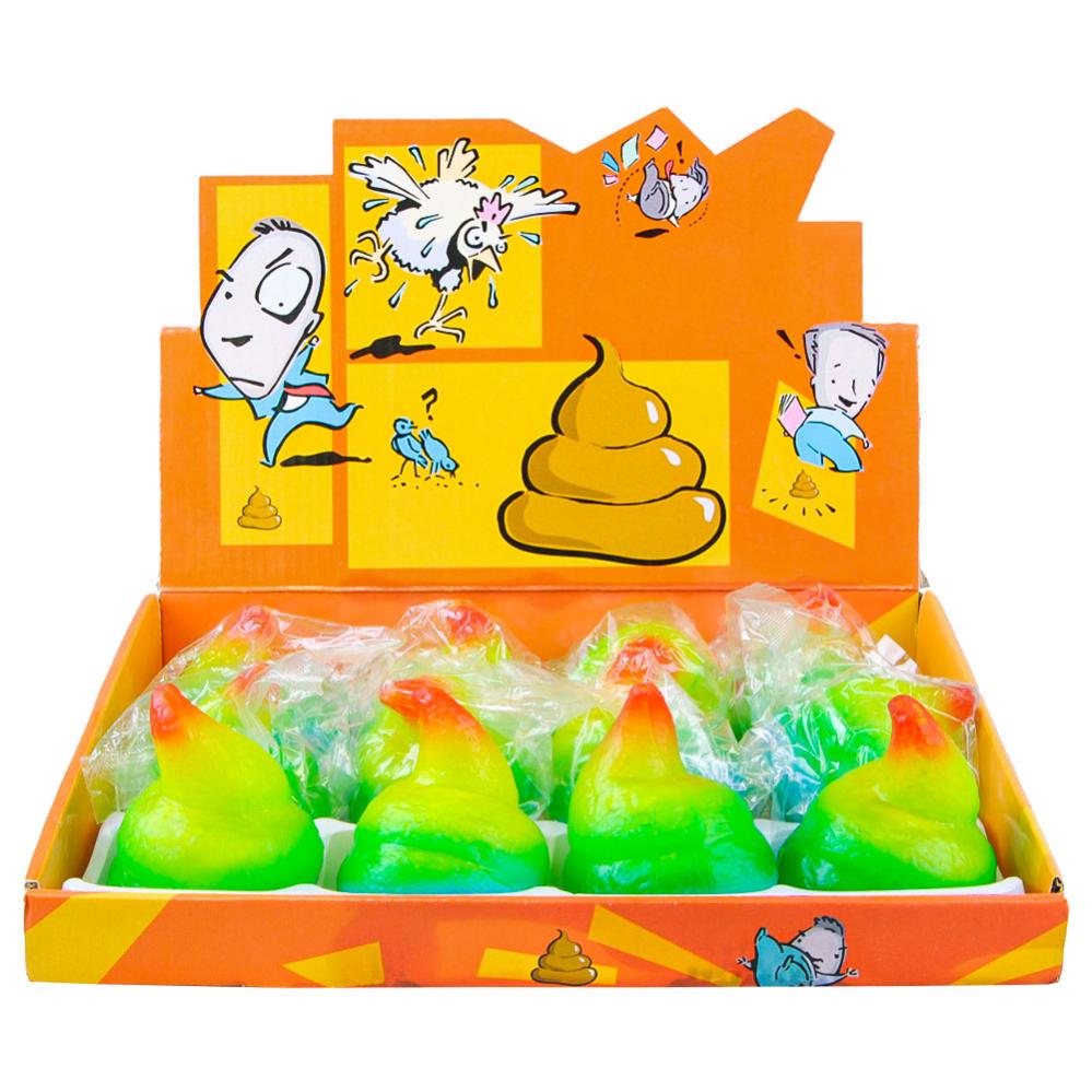 Squeeze Poop Regnbågsfärgad - Partyhallen.se