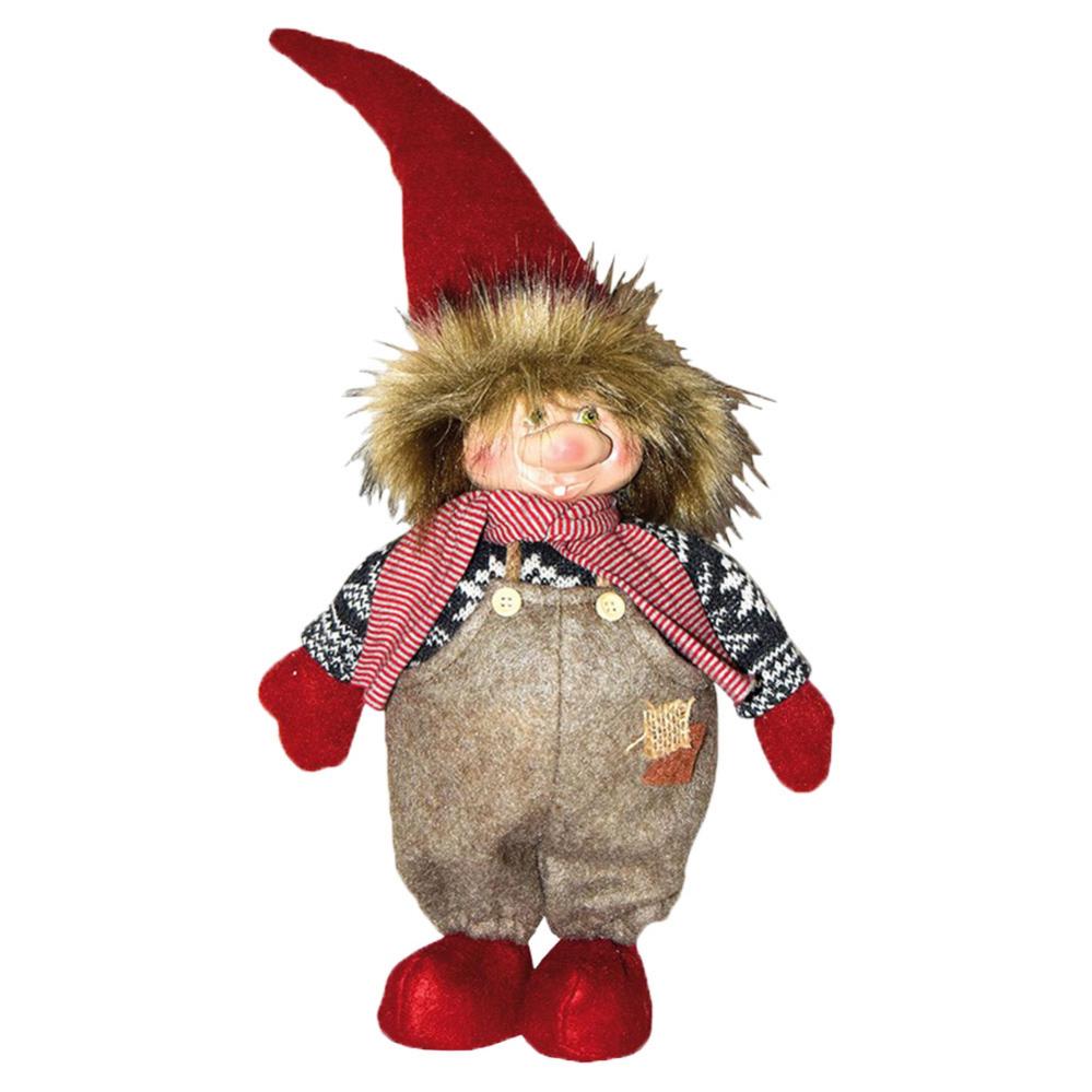 Troll Prydnad Gubbe Röd - Partyhallen.se