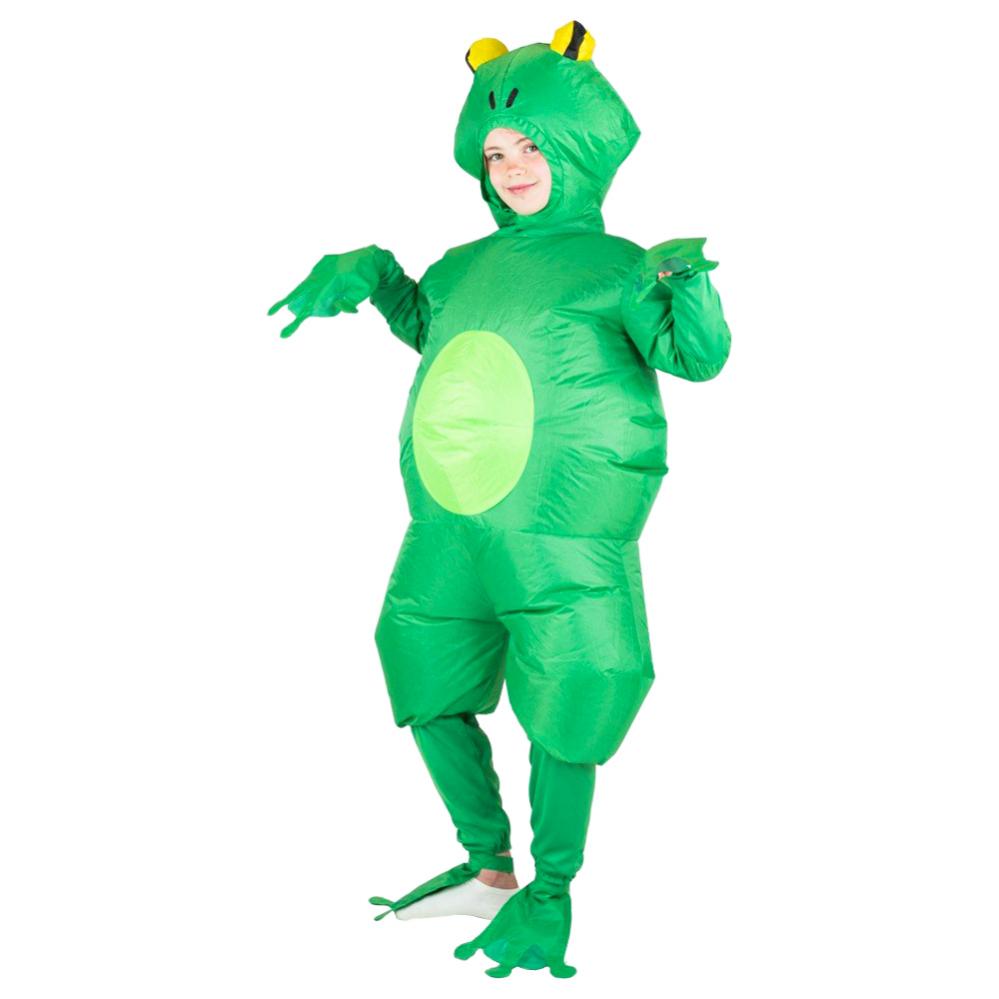 Uppblåsbar Groda Maskeraddräkt Barn - Partyhallen.se