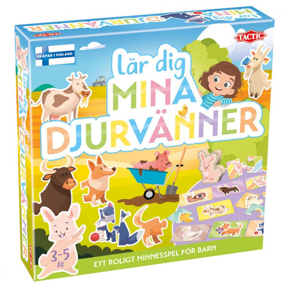 Lär Dig Mina Djurvänner Barnspel - Partyhallen.se