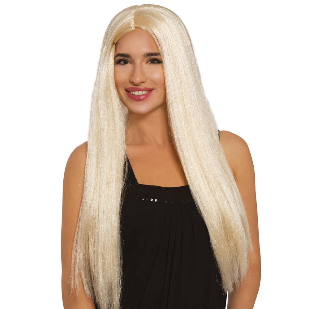 Lång Peruk Blond - Partyhallen.se