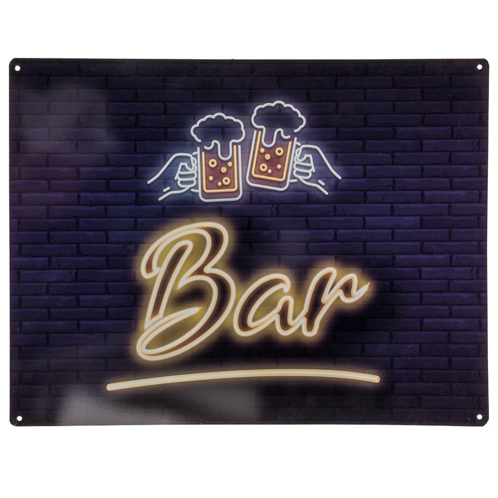 Metallskylt Bar - Partyhallen.se