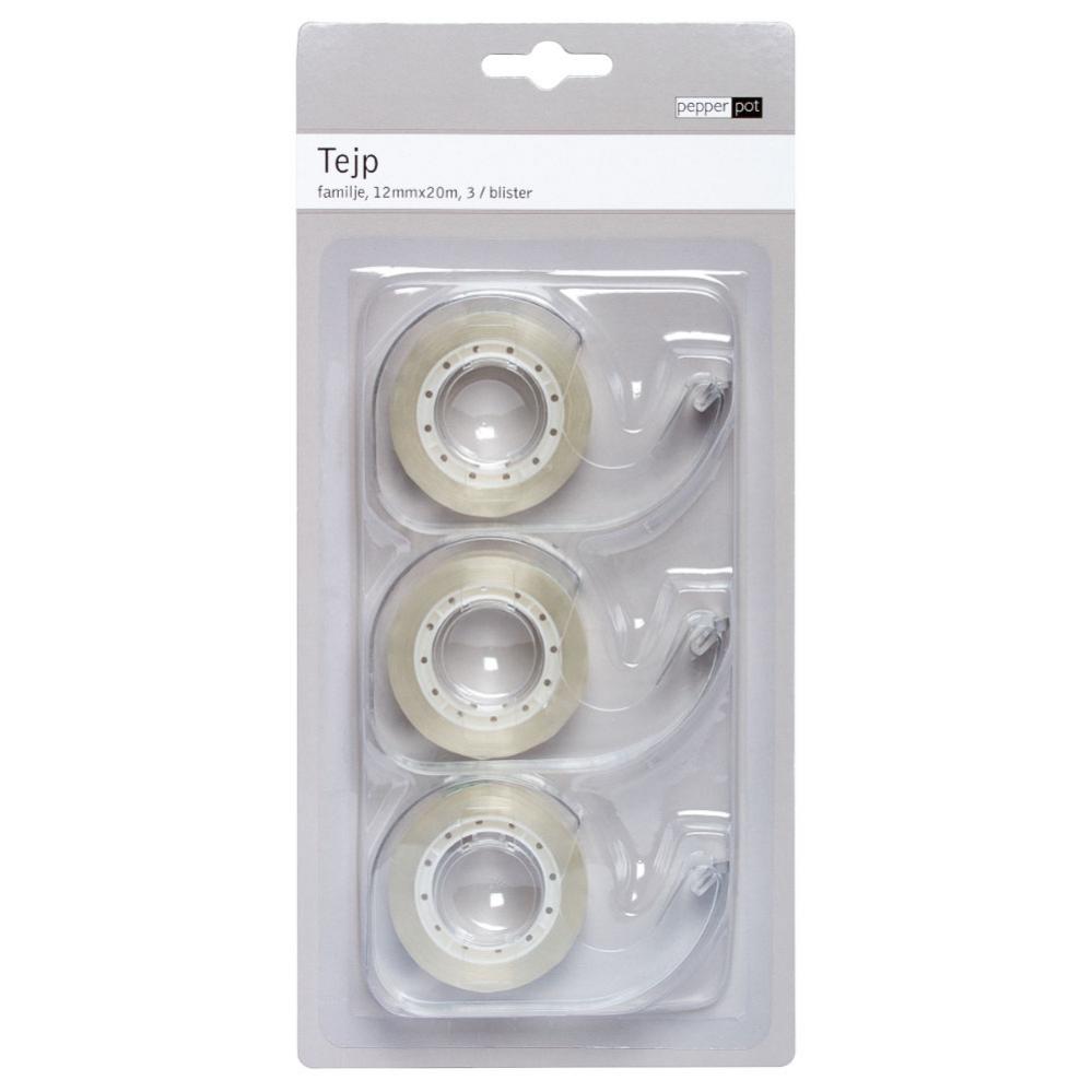 Tejp med Hållare 3-pack - Partyhallen.se