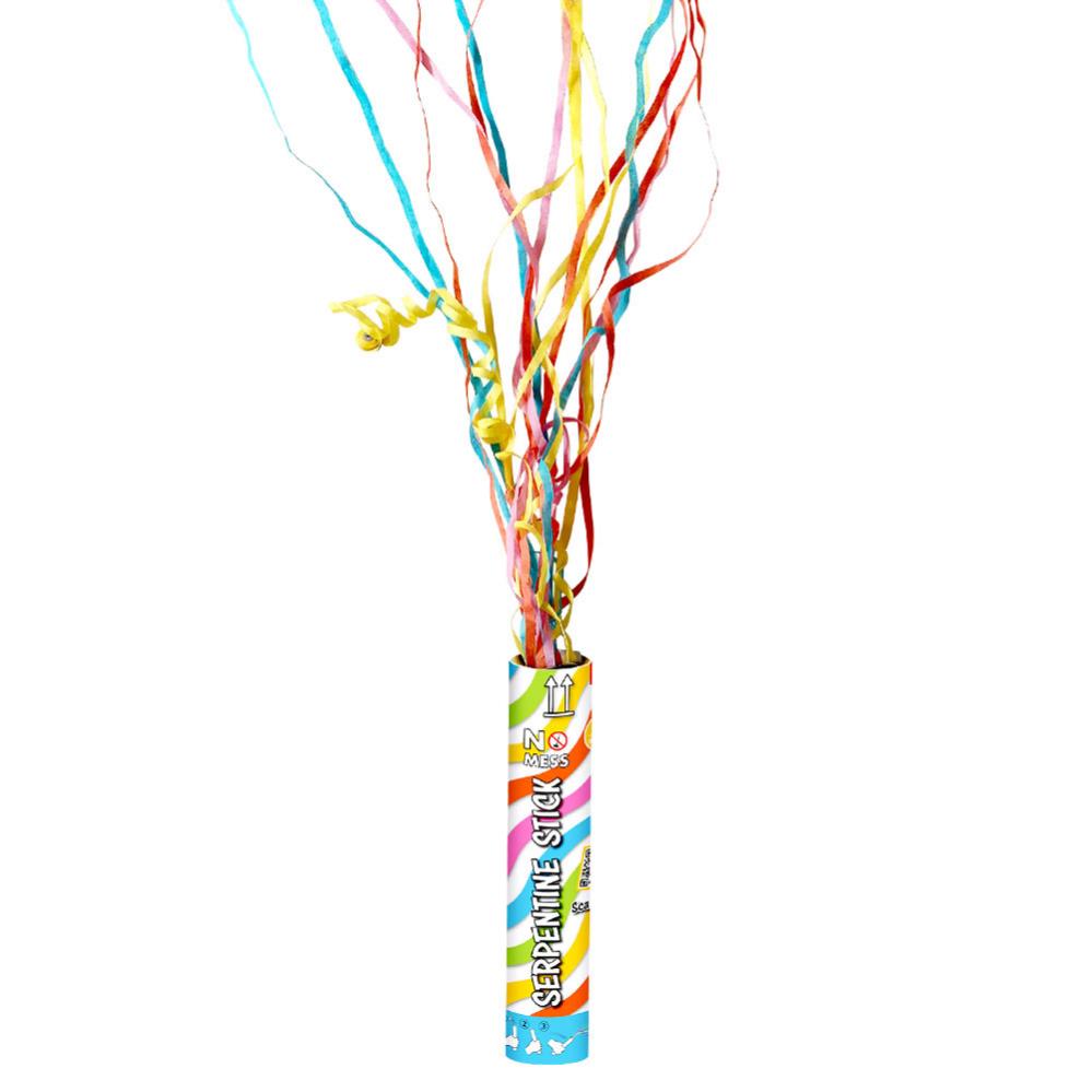 Party Popper Serpentiner Multicolor - Partyhallen.se