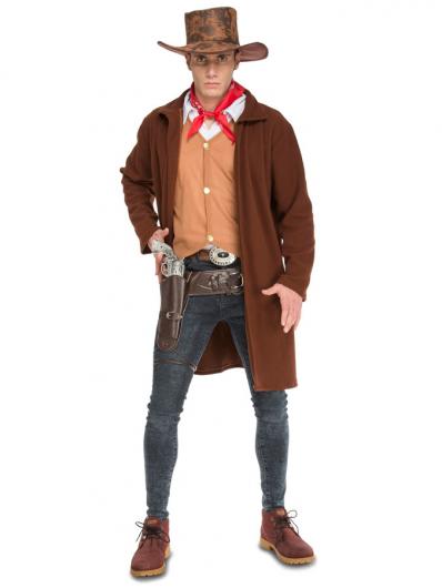 Vilda Västern Cowboy Maskeraddräkt - Partyhallen.se