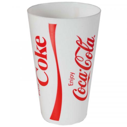 Coca-Cola Mugg Vit - Partyhallen.se