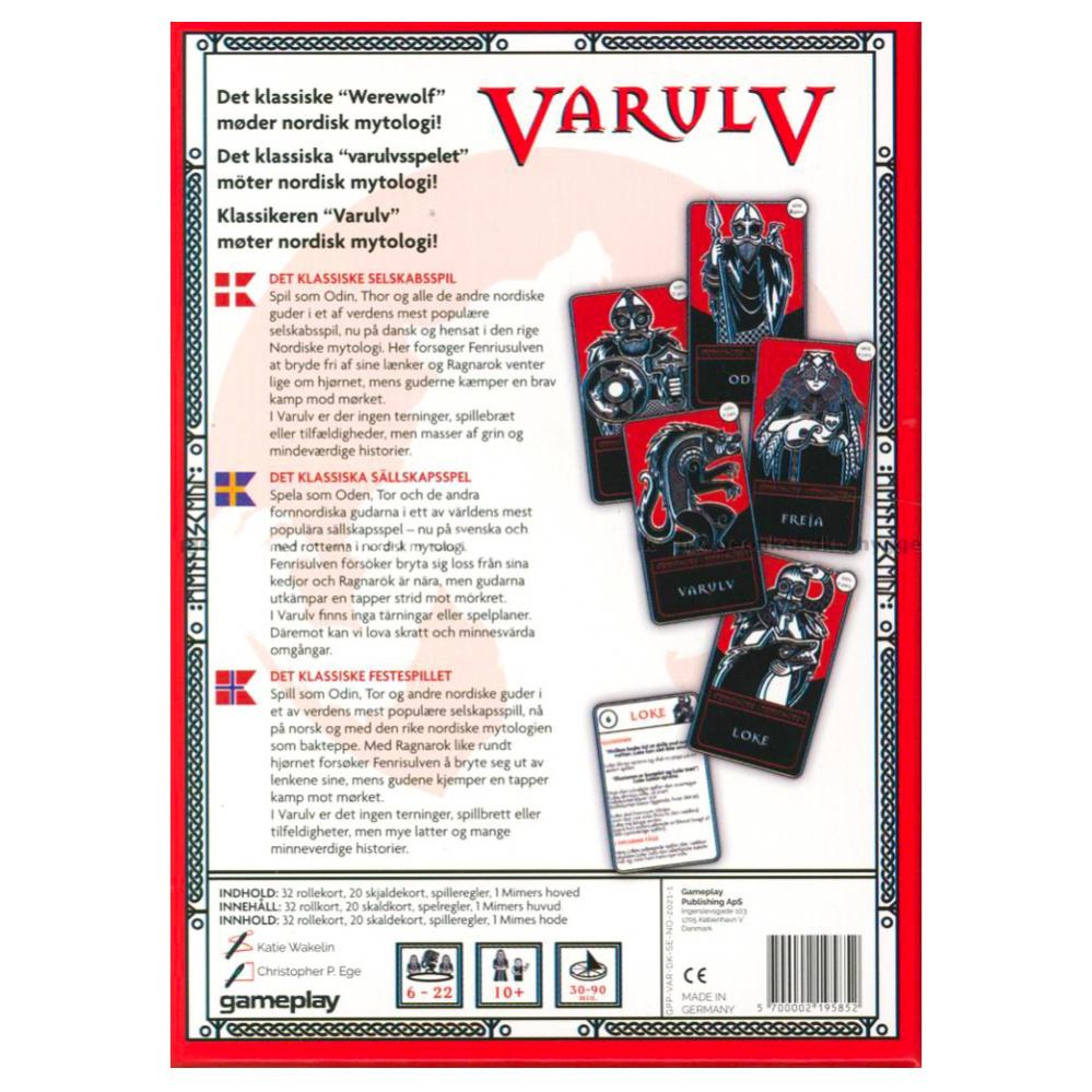 Varulv Nordisk Mytologi Spel - Partyhallen.se