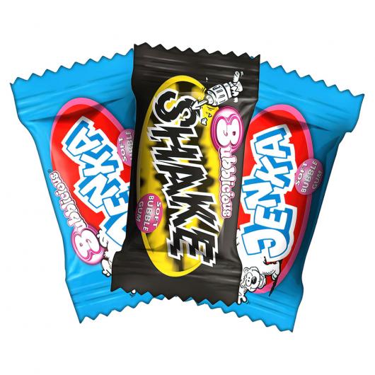 Bubblicious Jenka och Shake Tuggummi 1 kg - Partyhallen.se