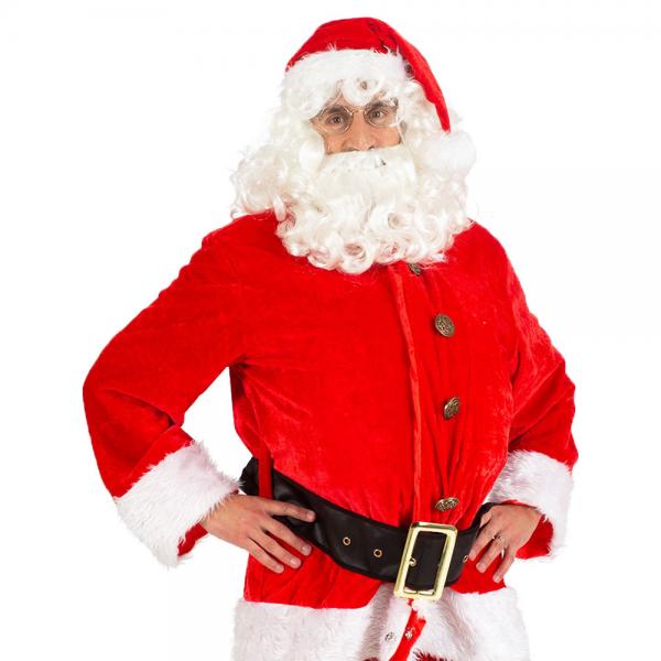 Jultomte Skägg med Peruk - Partyhallen.se