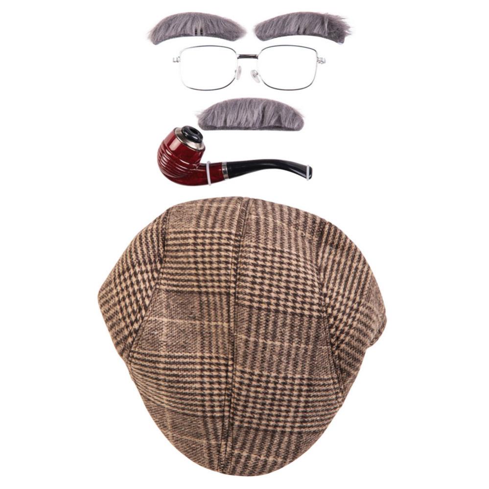 Gammal Gubbe Maskerad Kit - Partyhallen.se