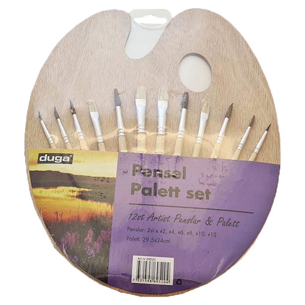 Palett och Pensel Set - Partyhallen.se