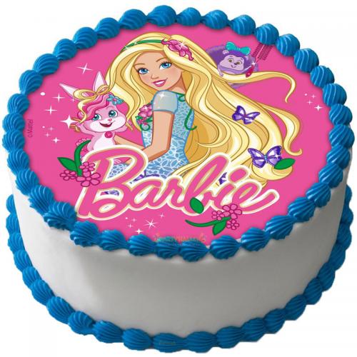 Barbie Tårtoblat C - Partyhallen.se