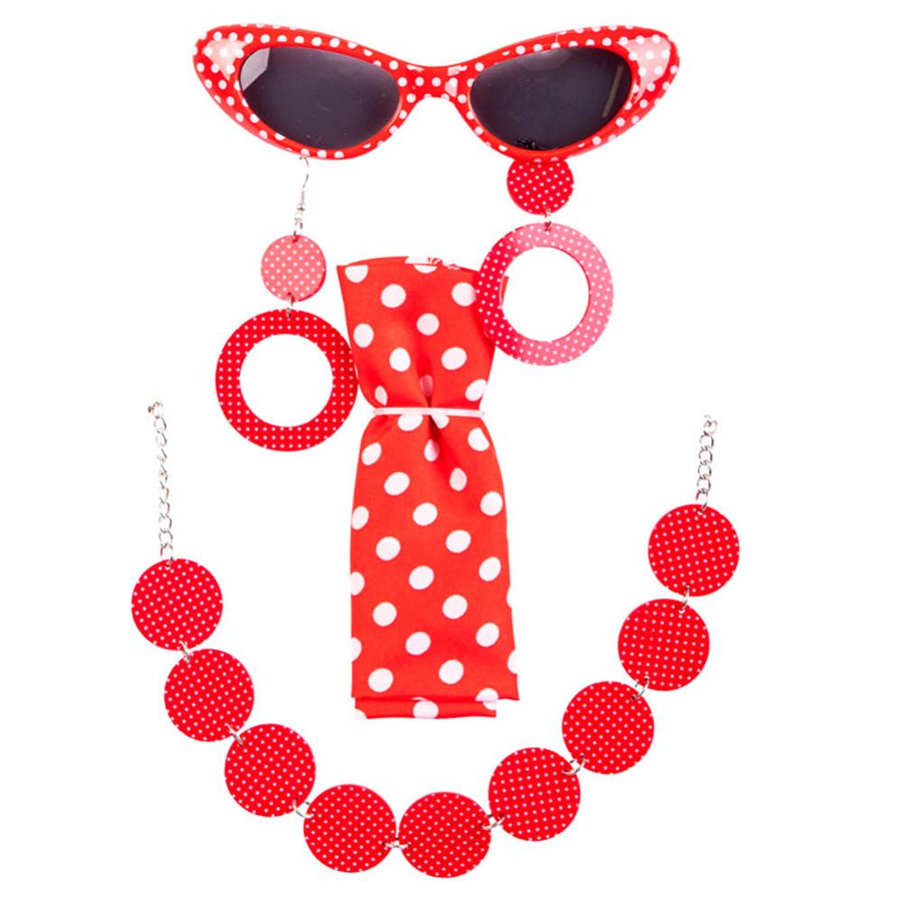 50-tals Maskerad Kit - Partyhallen.se