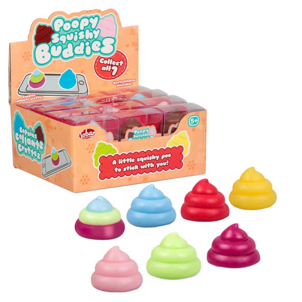 Mini Poop Squishy Buddy - Partyhallen.se