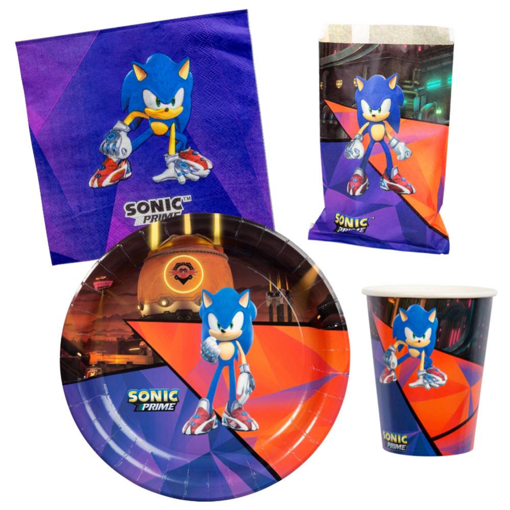 Sonic Papperstallrikar - Partyhallen.se