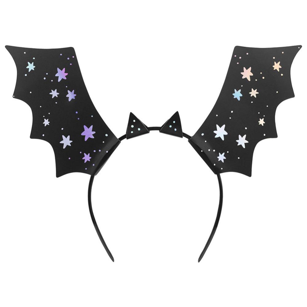 DIY Fladdermus Diadem Barn 4-Pack - Partyhallen.se
