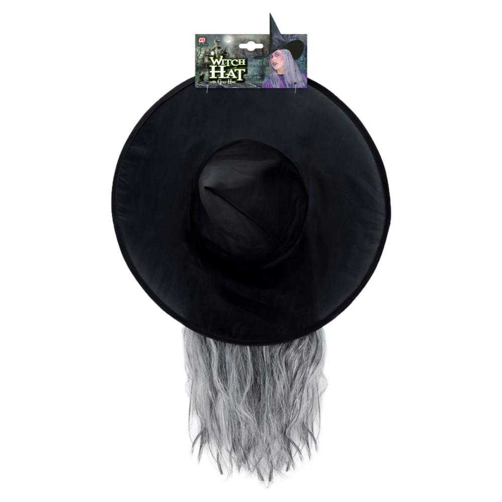 Häxhatt med Grått Hår - Partyhallen.se