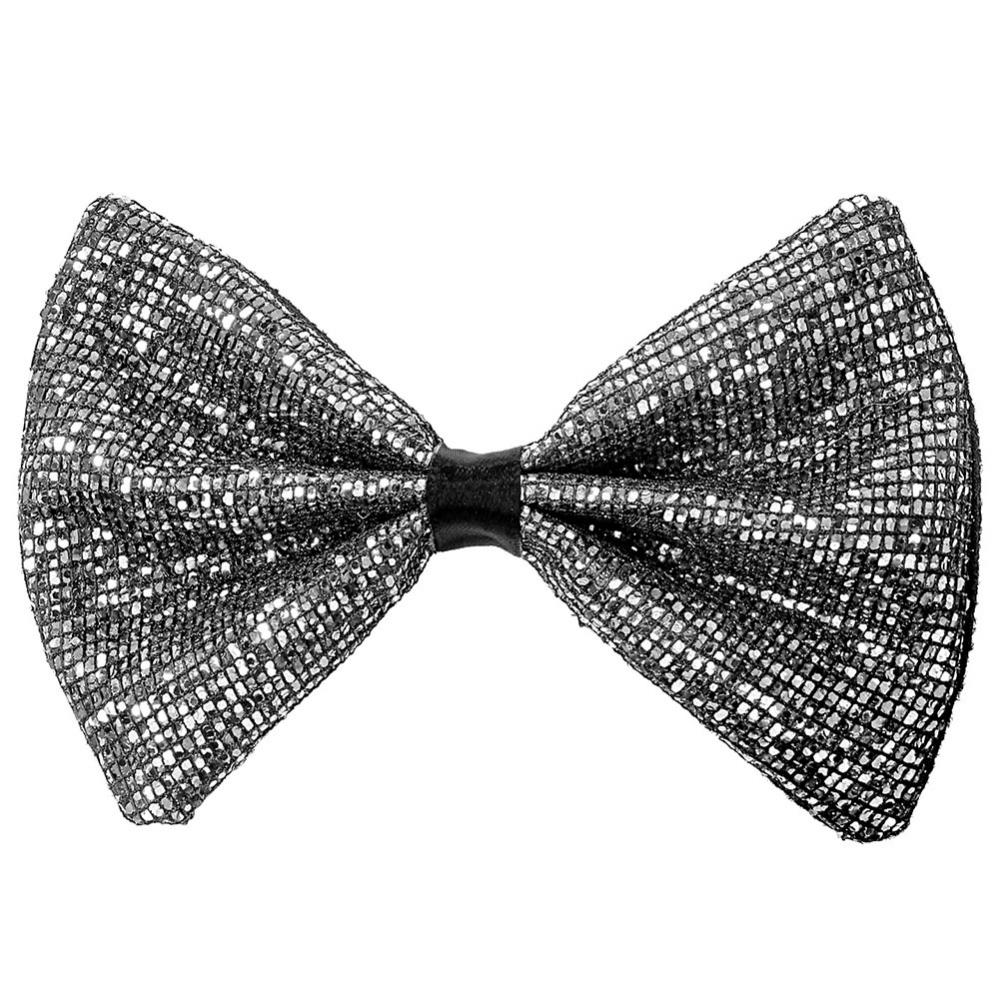 Glitter Fluga Silver - Partyhallen.se