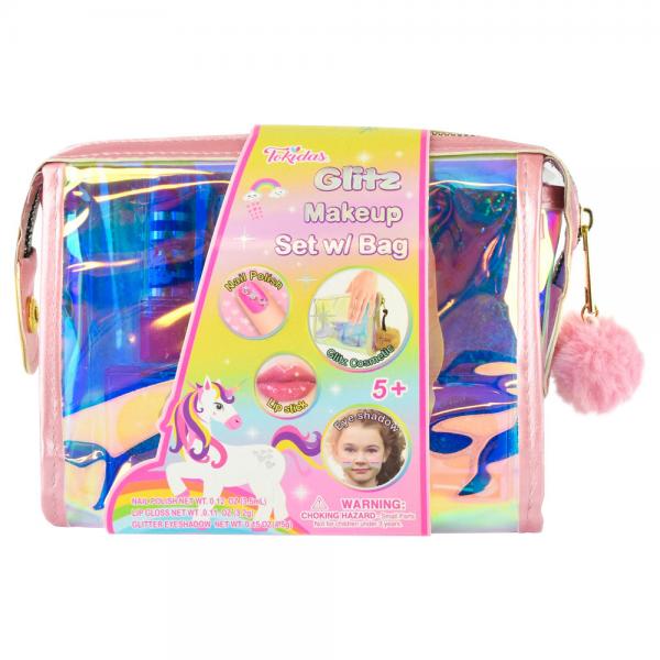 Holografisk Necessär med Smink Barn - Partyhallen.se
