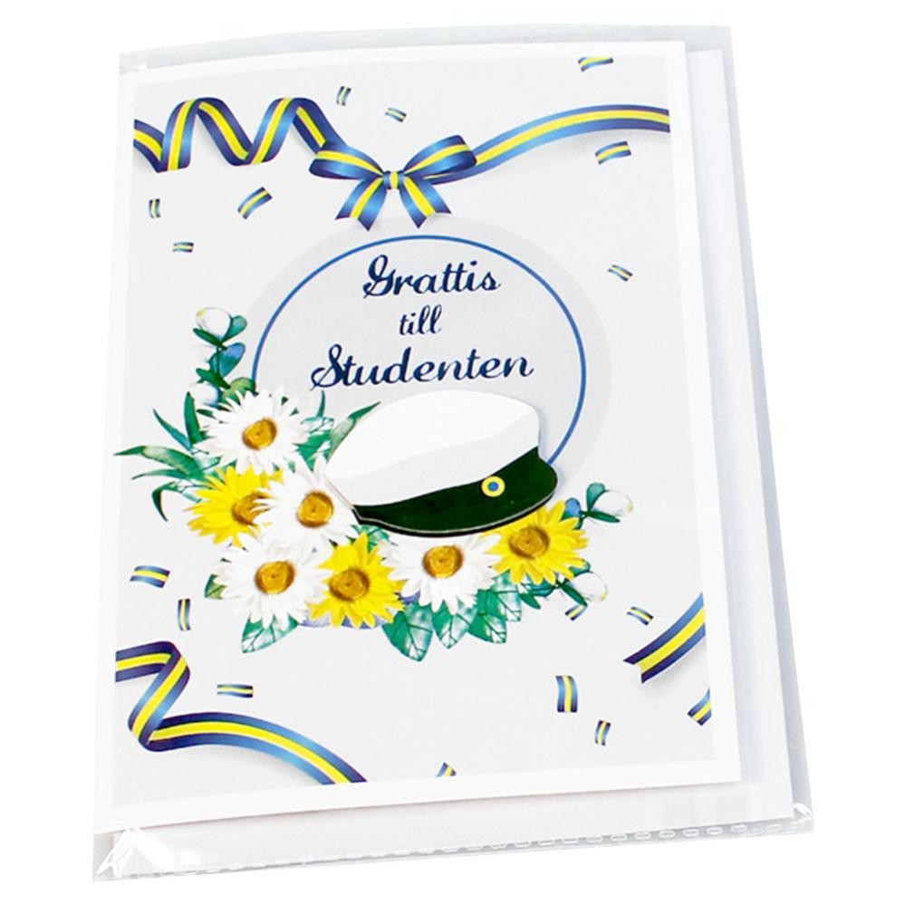 Student Grattiskort med Kuvert - Partyhallen.se