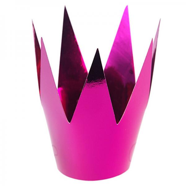 Partyhatt Rosa Krona - Partyhallen.se