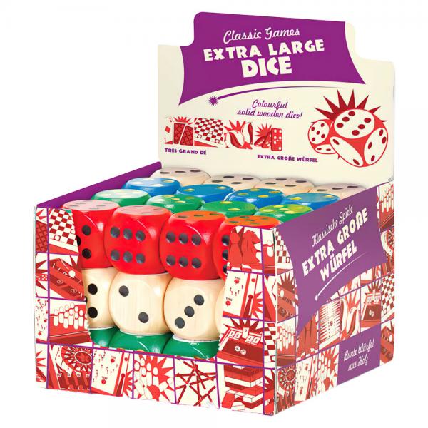 Stor Tärning Trä - Partyhallen.se