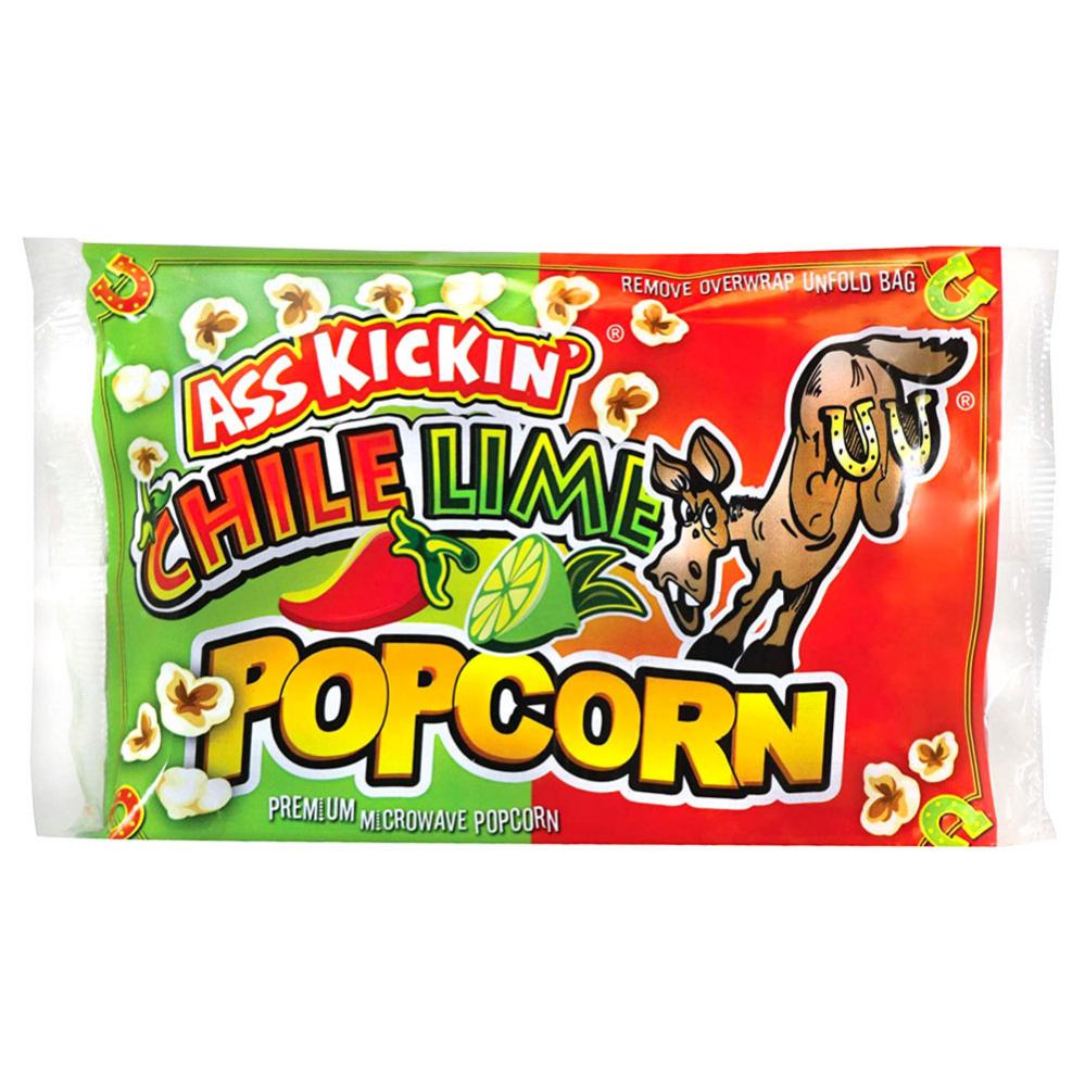 Ass Kickin' Popcorn Chili Lime - Partyhallen.se