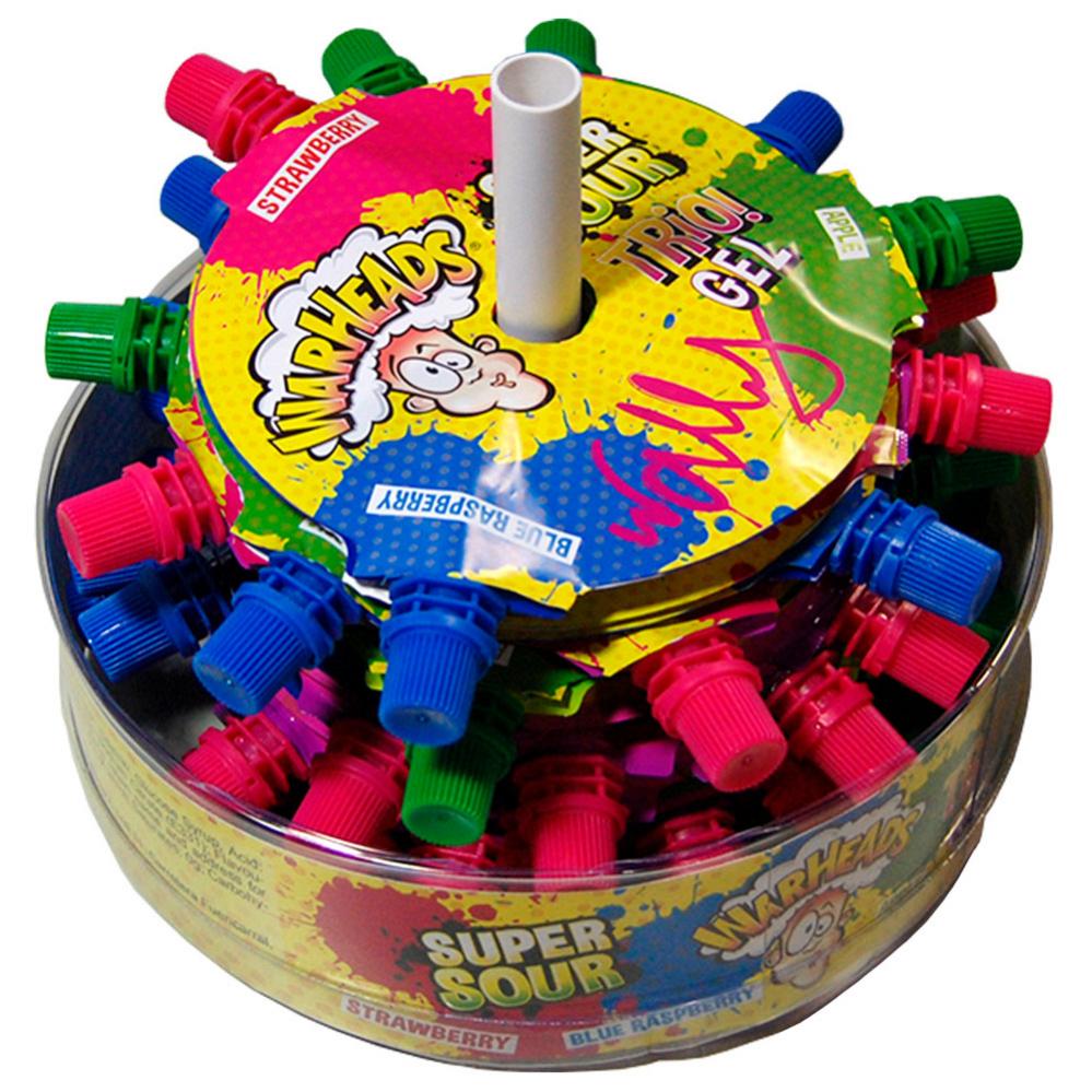 Warheads Trio Gel Godis - Partyhallen.se