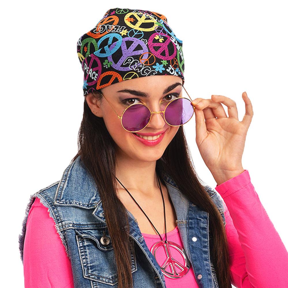 Hippie Maskerad Kit - Partyhallen.se
