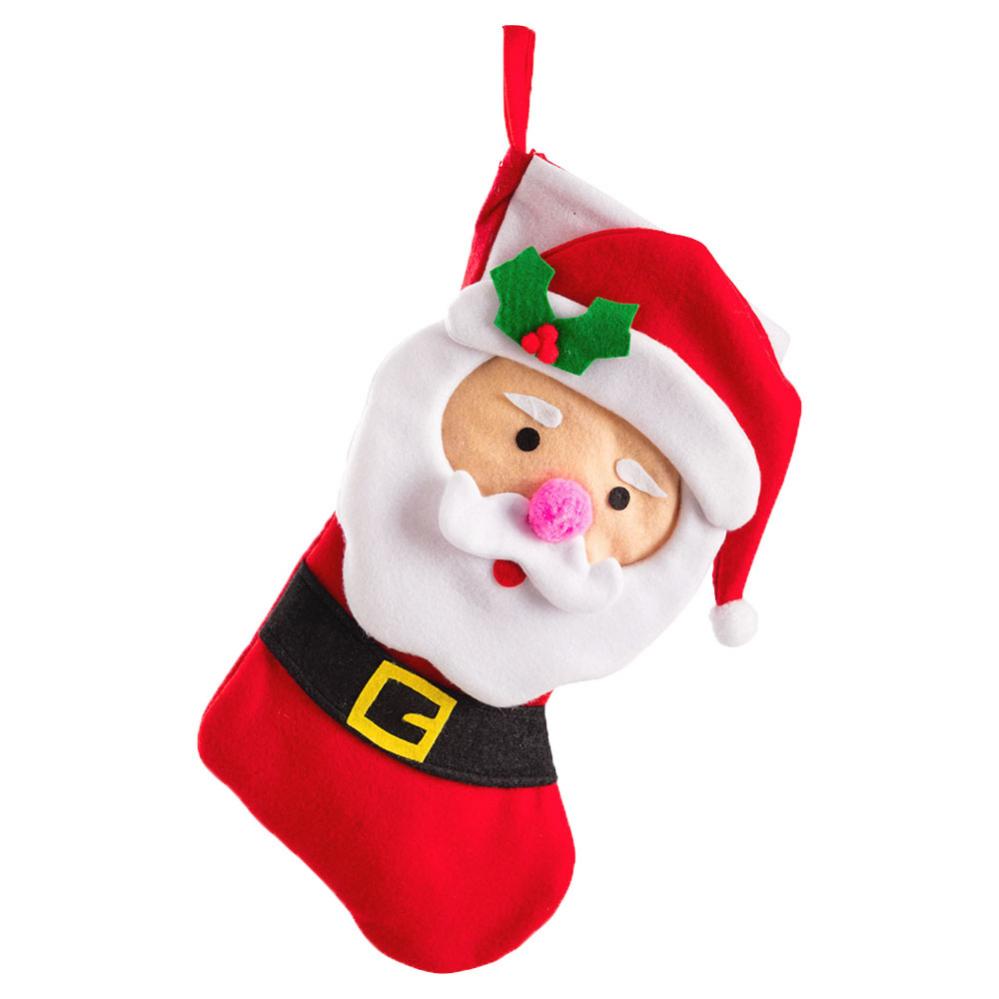 Julstrumpa Rolig Jultomte - Partyhallen.se