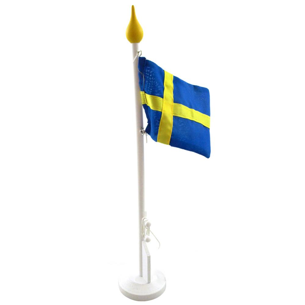 Svenska Flaggan Bordsflagga - Partyhallen.se