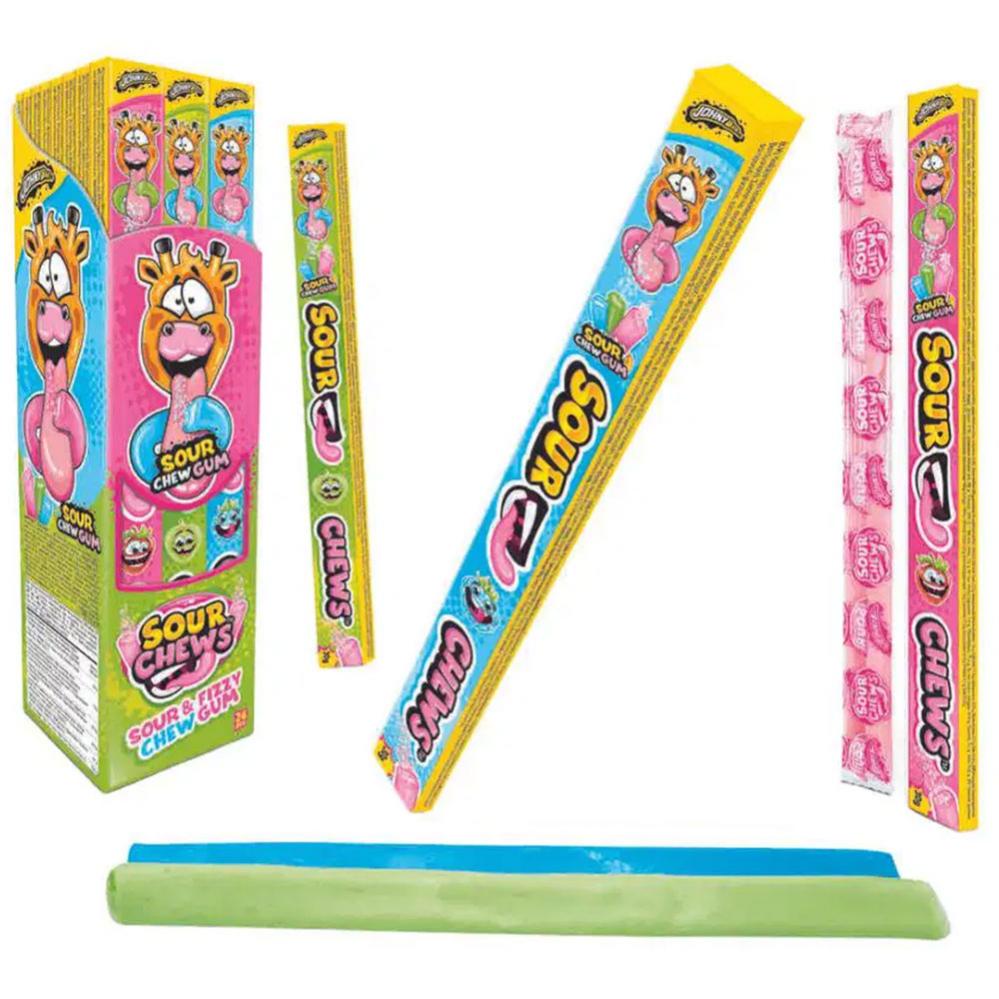 Johny Bee Sour Chews Tuggummi - Partyhallen.se