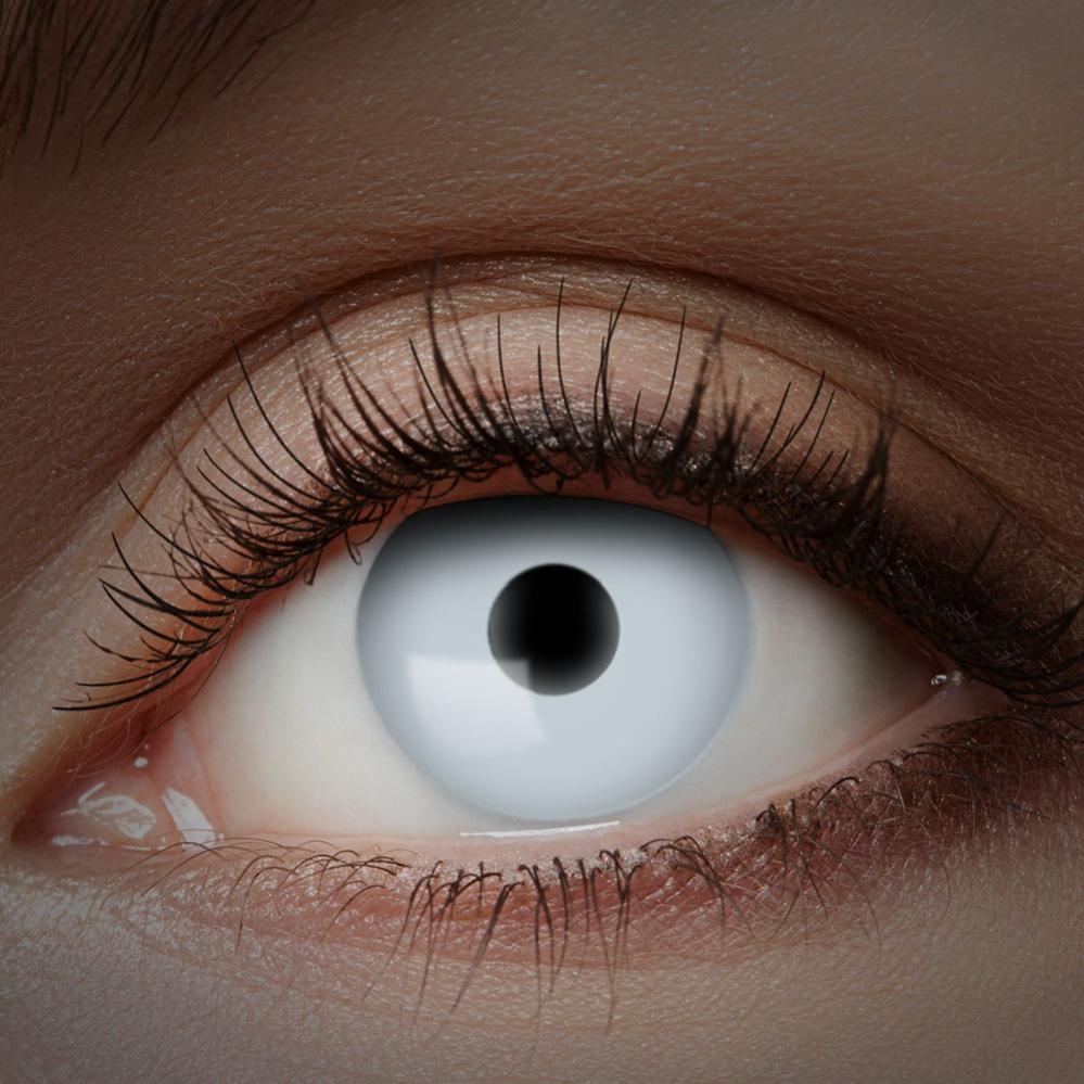 Färgade Flash Linser UV Vita - Partyhallen.se