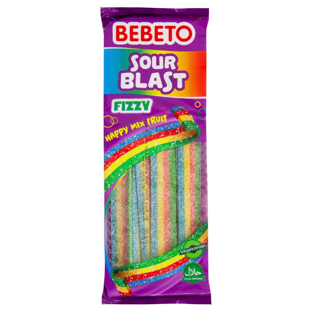 Wacky Sticks Fizzy Fruit Godisremmar - Partyhallen.se