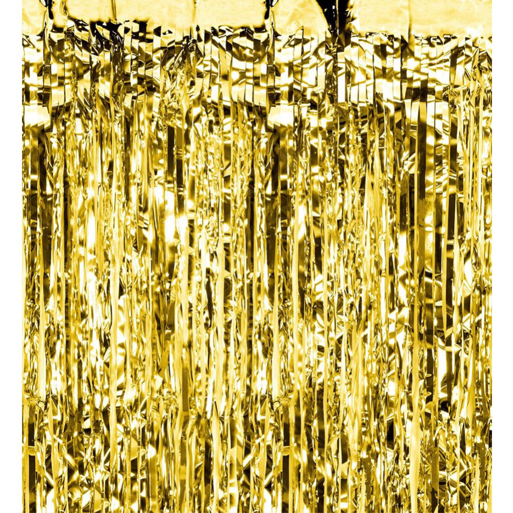 Guldigt Party Draperi - Partyhallen.se