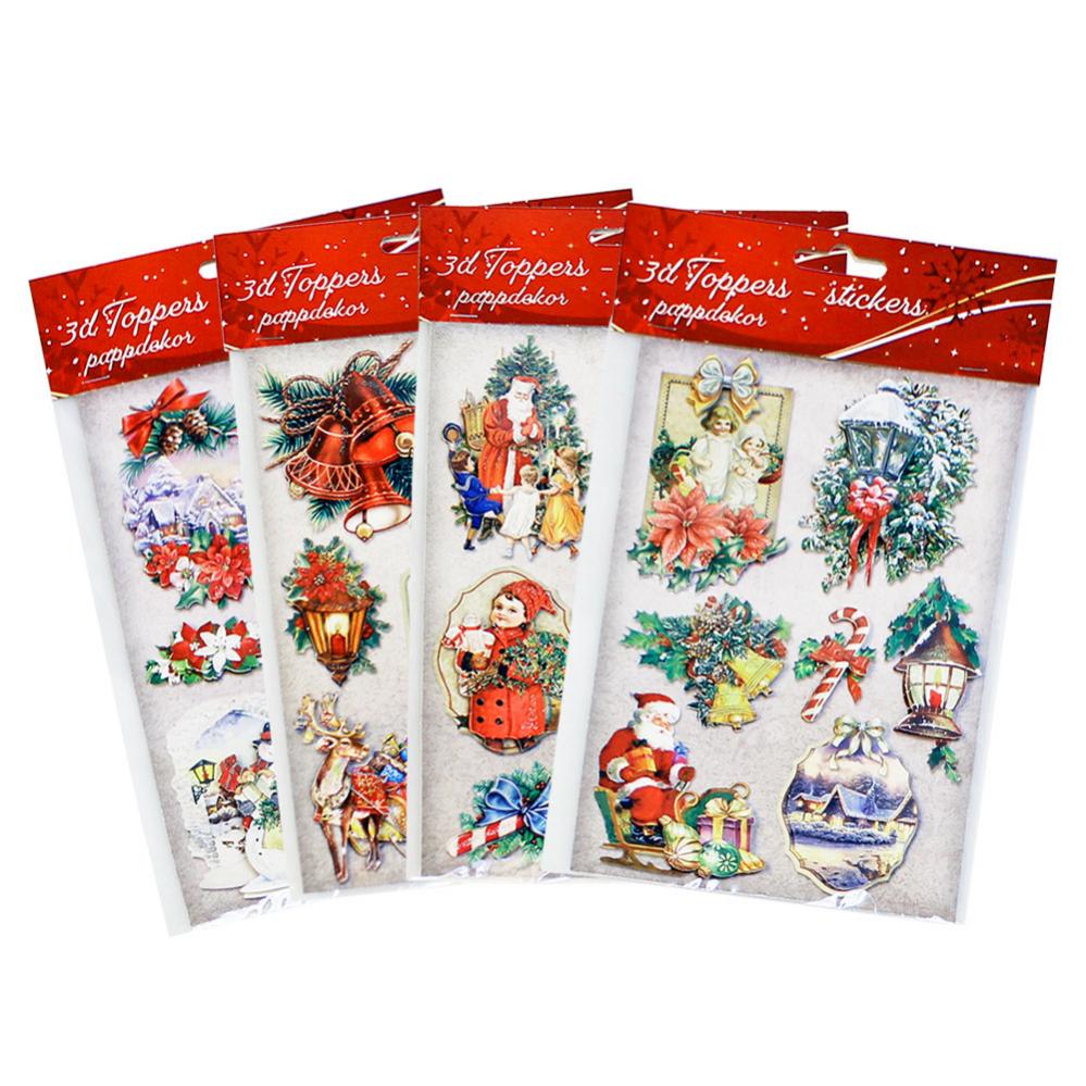 Julstickers 3D - Partyhallen.se