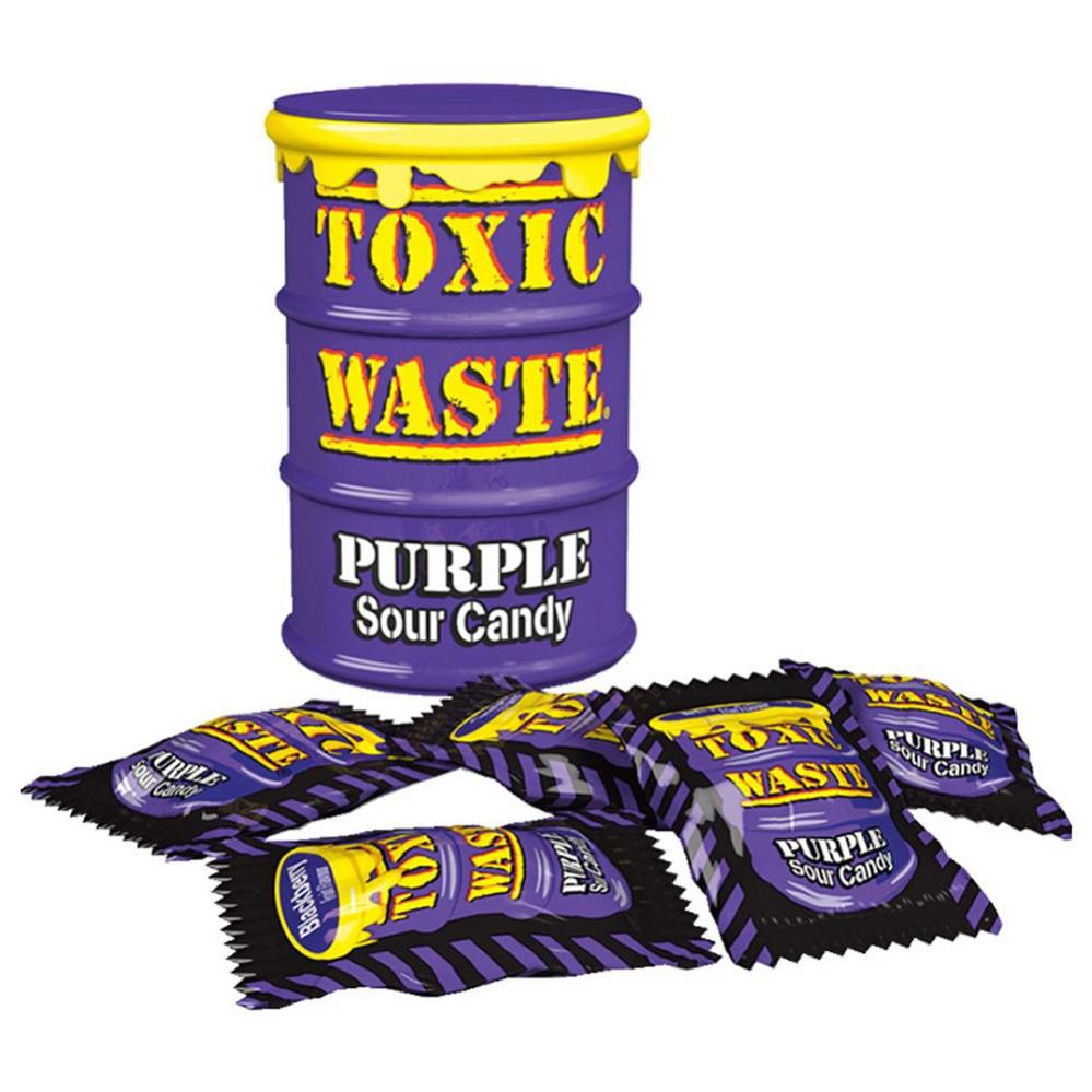 Toxic Waste Purple Drum - Partyhallen.se