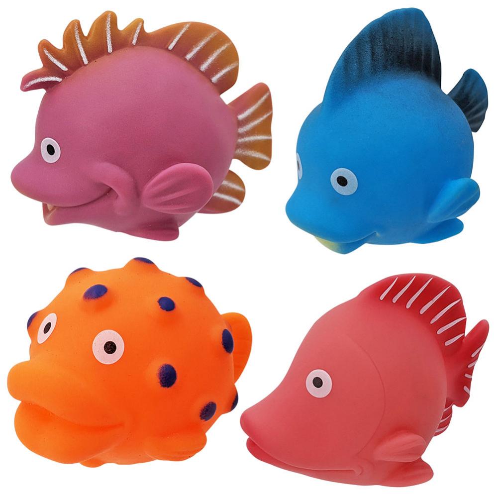 Badleksak Fiskar 4-pack - Partyhallen.se