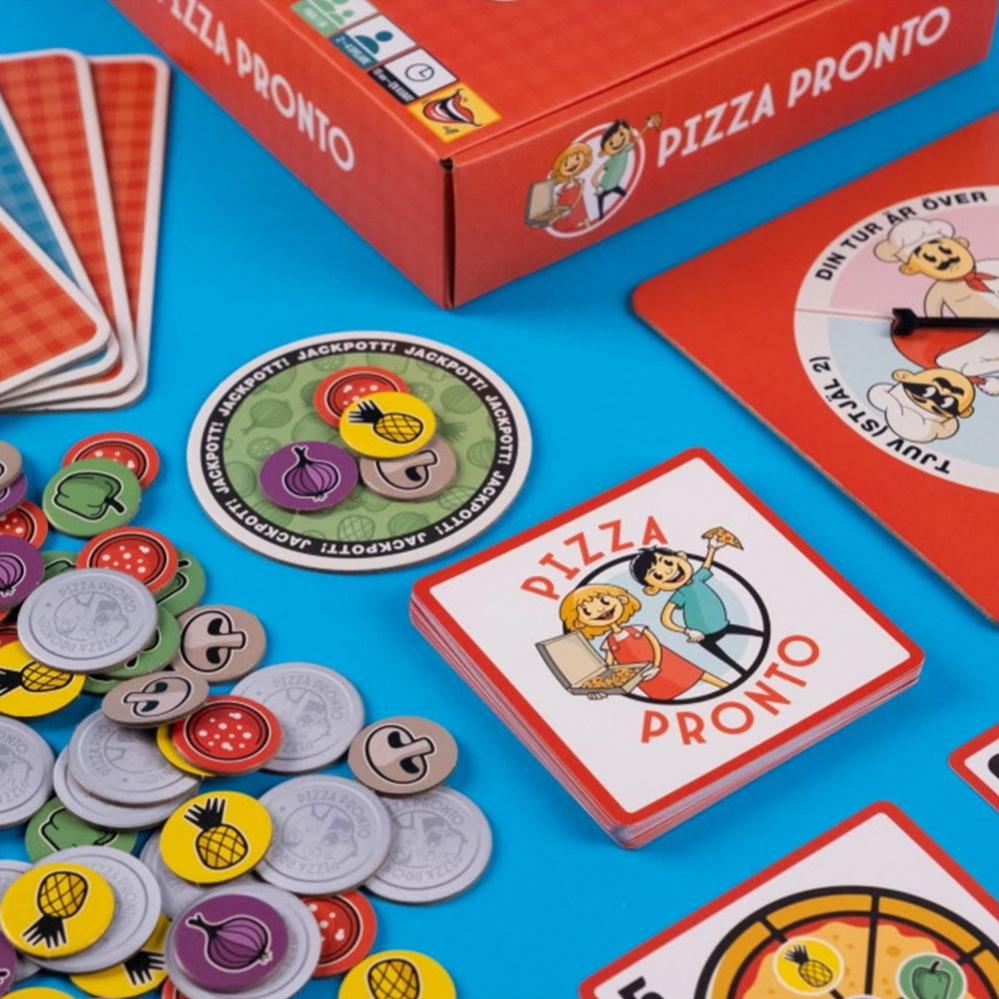 Pizza Pronto Brädspel - Partyhallen.se