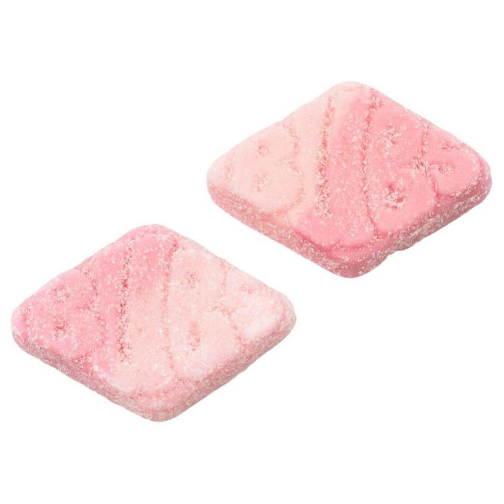 Bubs Sur Viol Hallon Romb 1.3 kg - Partyhallen.se