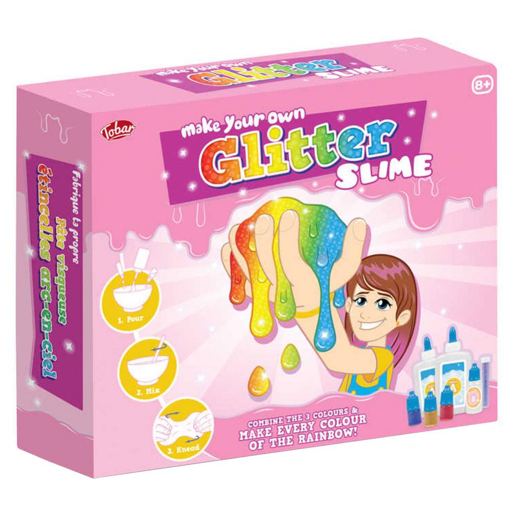 Gör Ditt Eget Glitter Slime Kit - Partyhallen.se