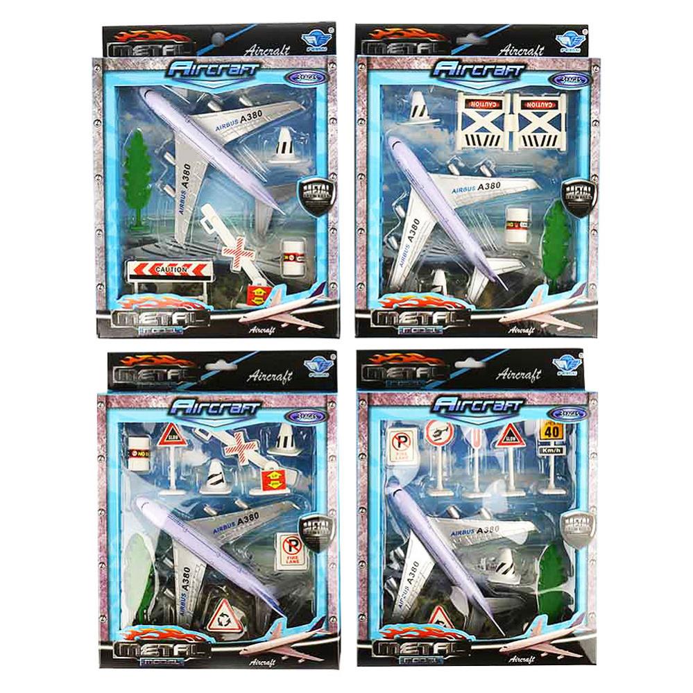 Flygplan Leksak Set - Partyhallen.se