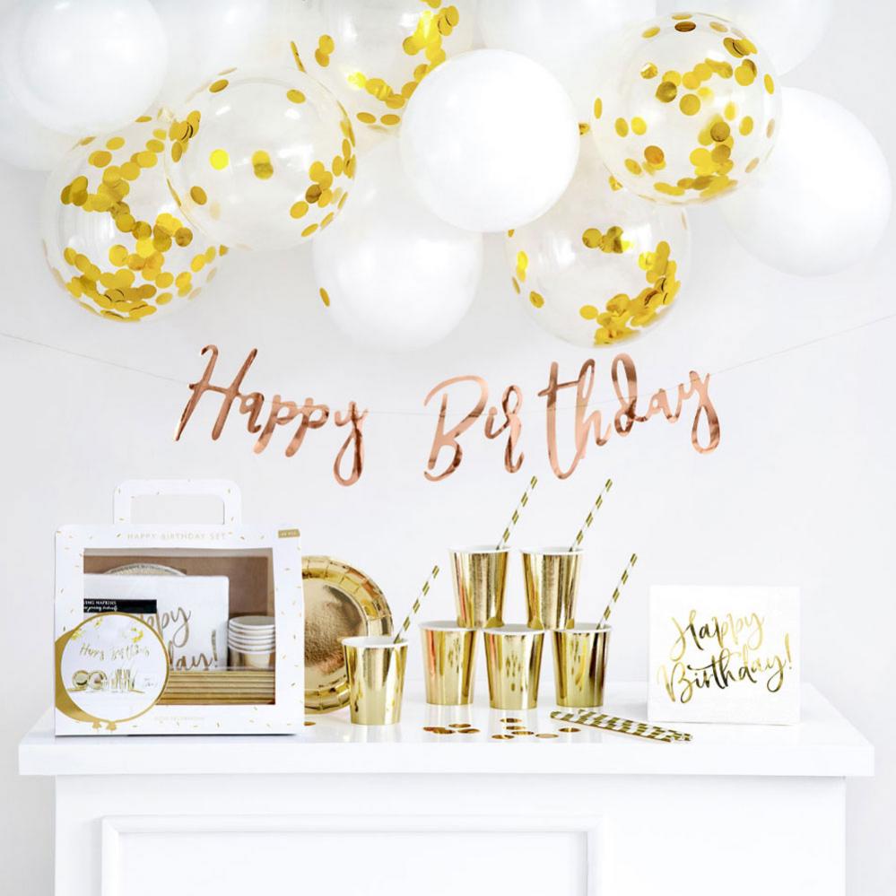 Happy Birthday Kalas Kit - Partyhallen.se