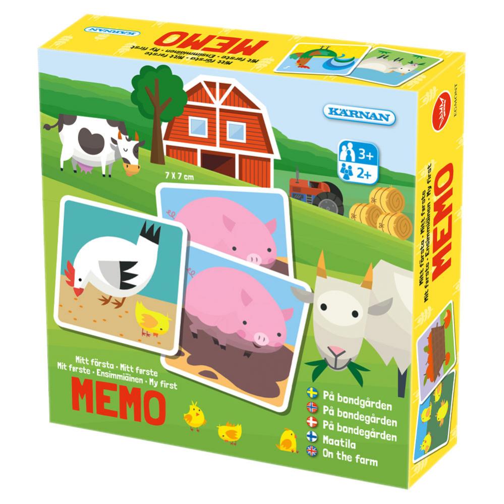 På Bondgården Memo Spel - Partyhallen.se