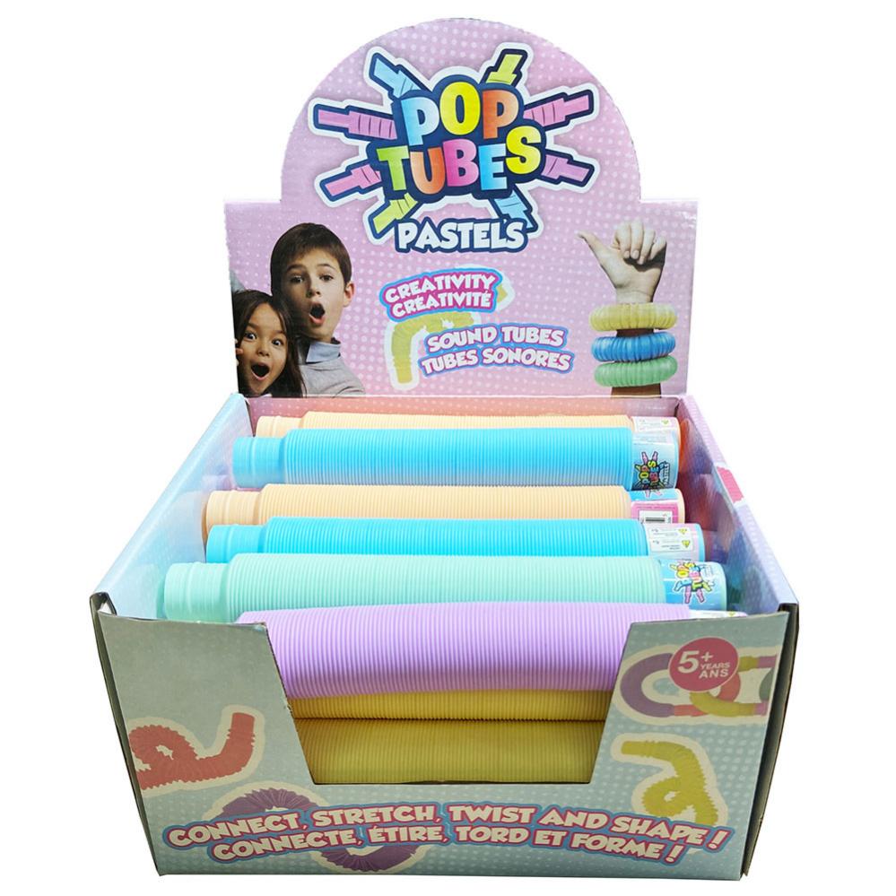 Fidget Pop Tube Pastell - Partyhallen.se