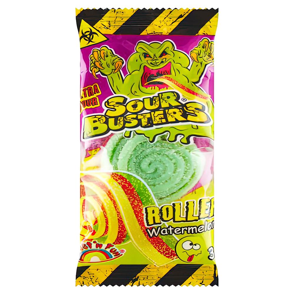 Sour Busters Godisrulle Vattenmelon - Partyhallen.se