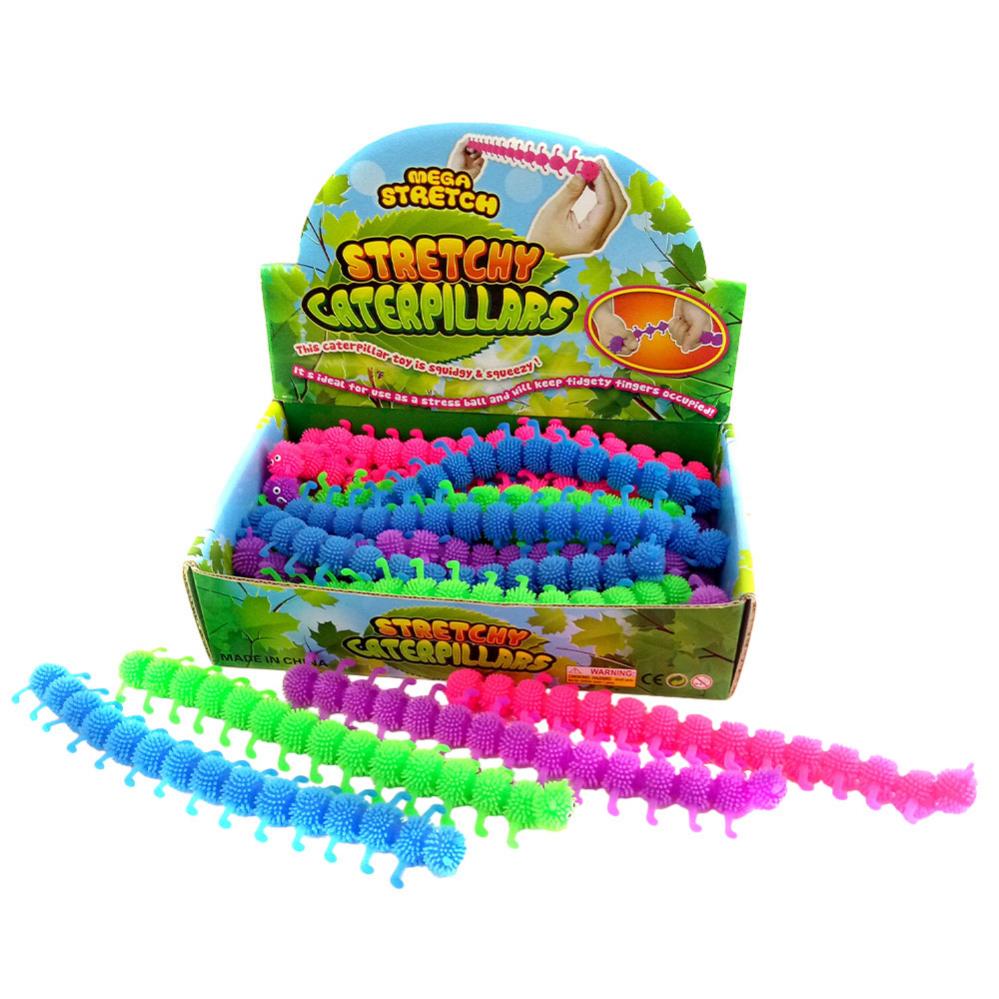 Stretchig Larv Leksak - Partyhallen.se