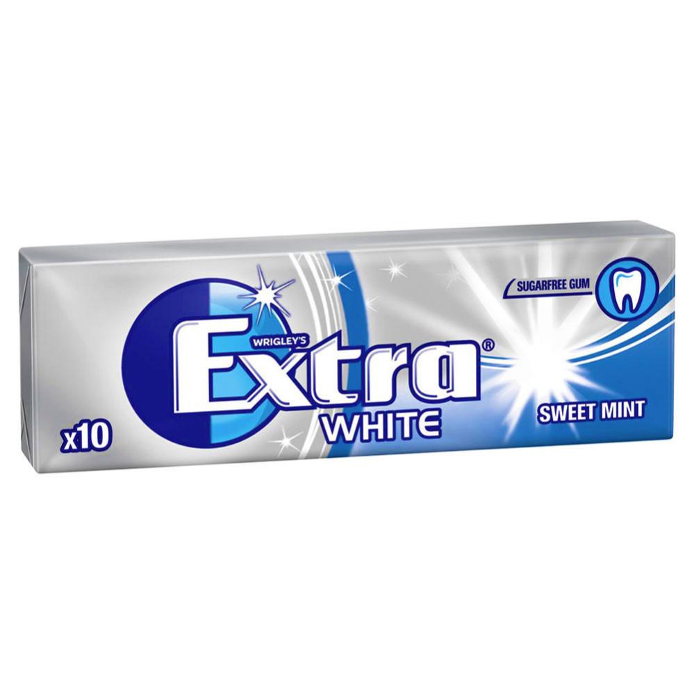 Wrigley's Extra White Sweet Mint Tuggummi - Partyhallen.se