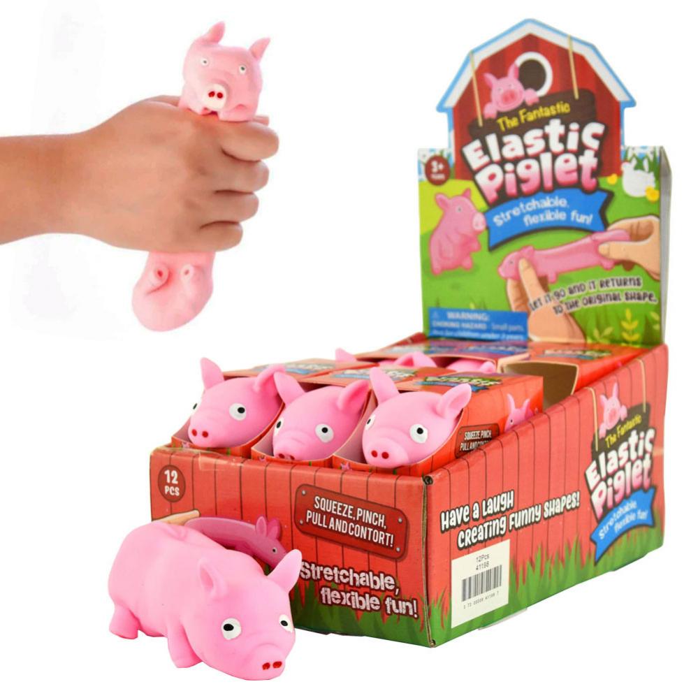 Gris Stretchig Leksak - Partyhallen.se