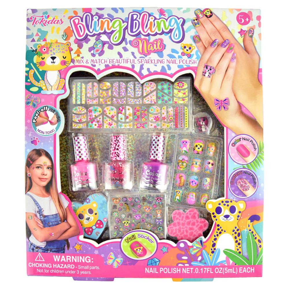 Bling Bling Nagelkit Barn - Partyhallen.se